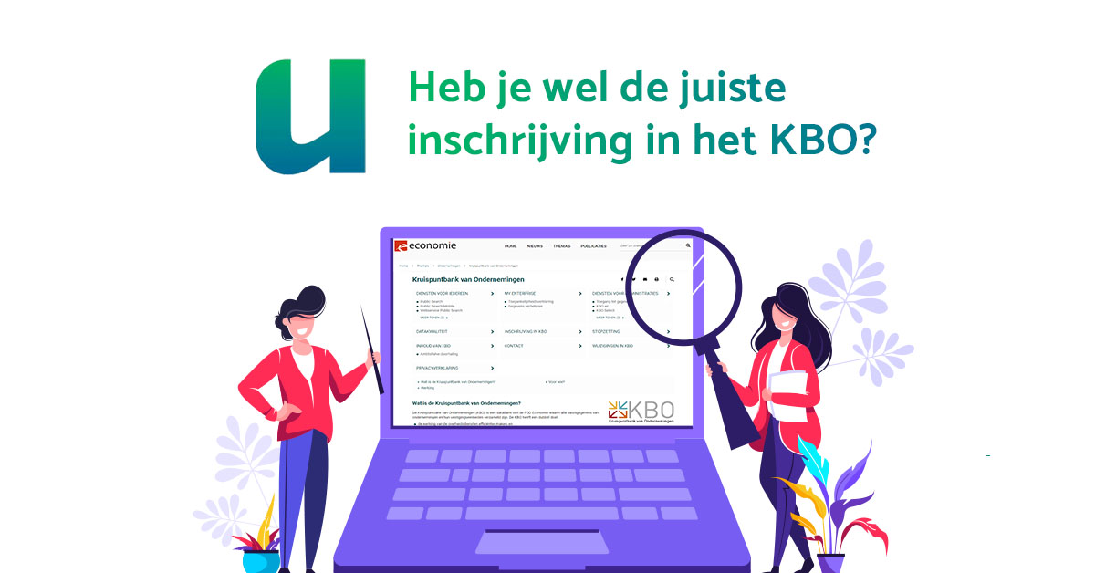 Heb je wel de juiste inschrijving in het KBO? | Unpaid